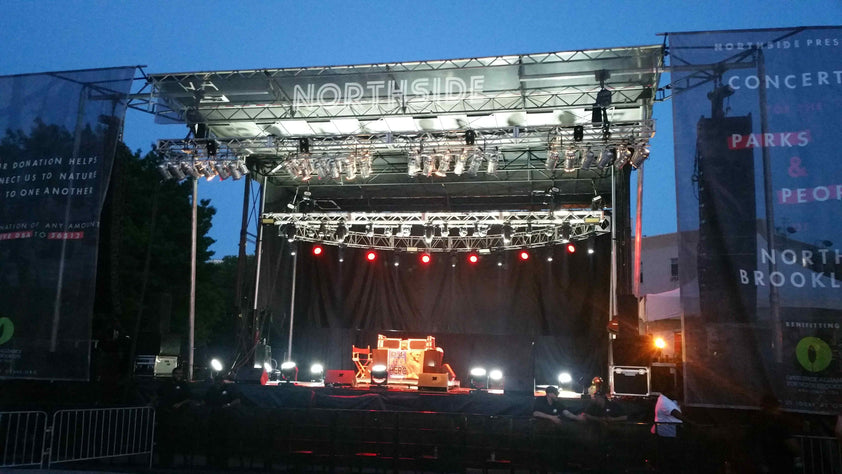 Rent Mobile Stage - Stageline SL320 Portable Stage Unit – Crossfire Pro ...