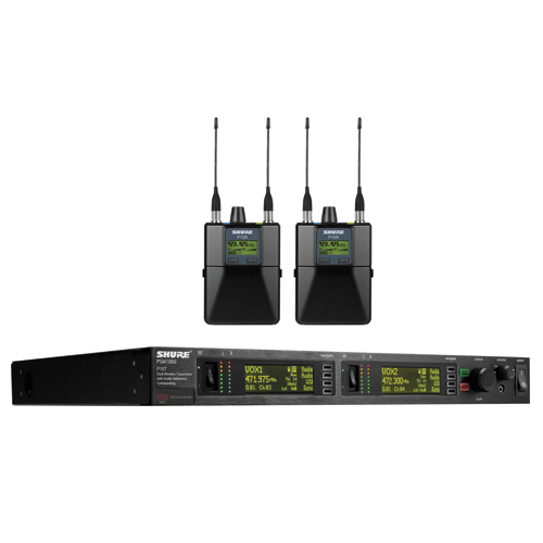 Rent Monitor - Shure PSM1000 Personal Monitor DUAL System – Crossfire ...