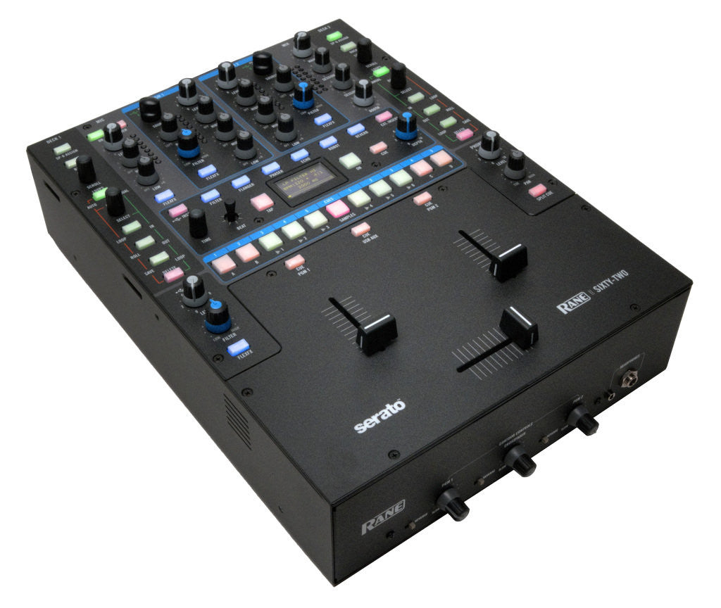 Rent DJ Mixer - Rane 62, Serato DJ Mixer Rental – Crossfire Pro AV Rentals